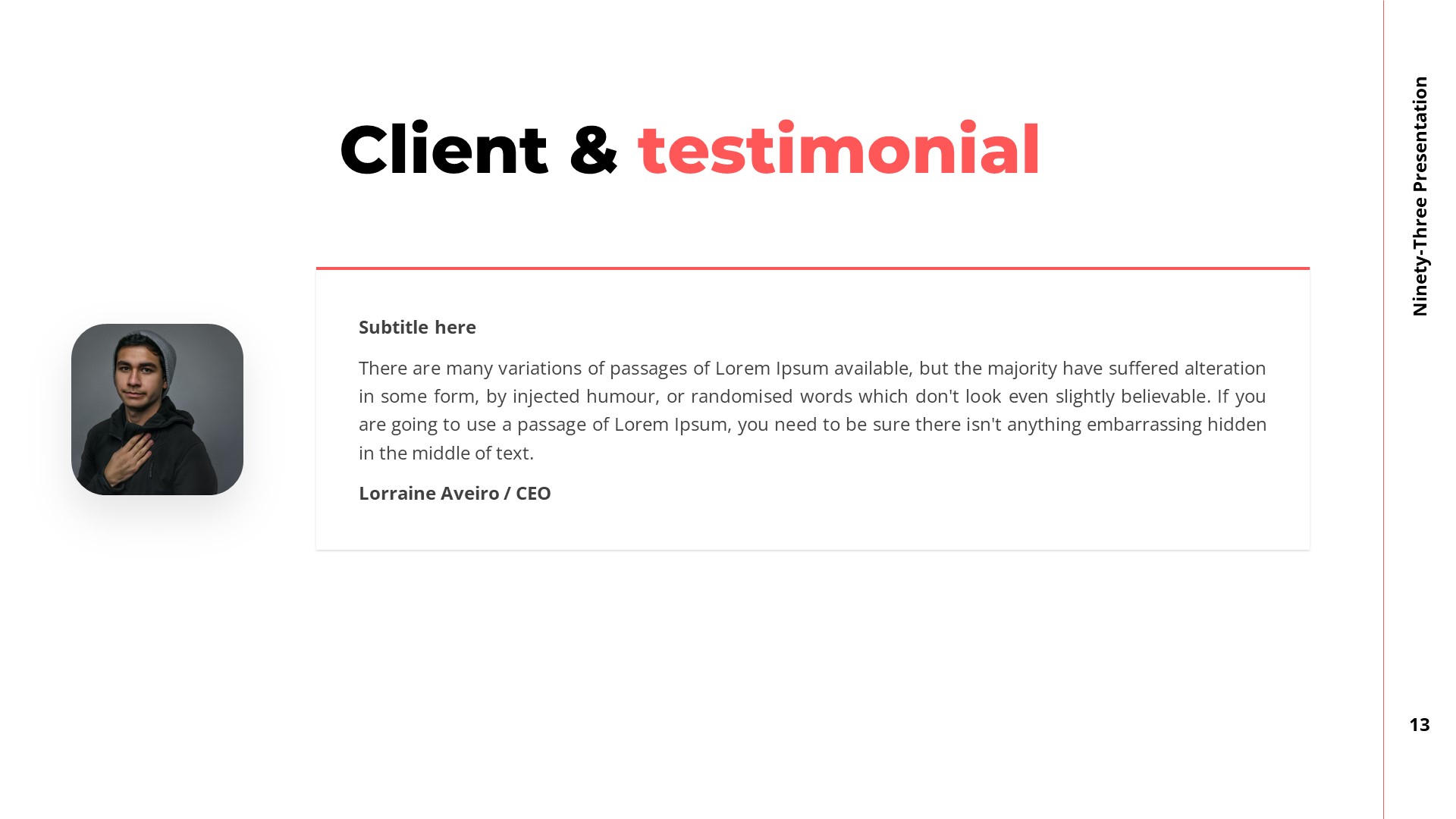 Ninety-Three Keynote Template, Presentation Templates | GraphicRiver