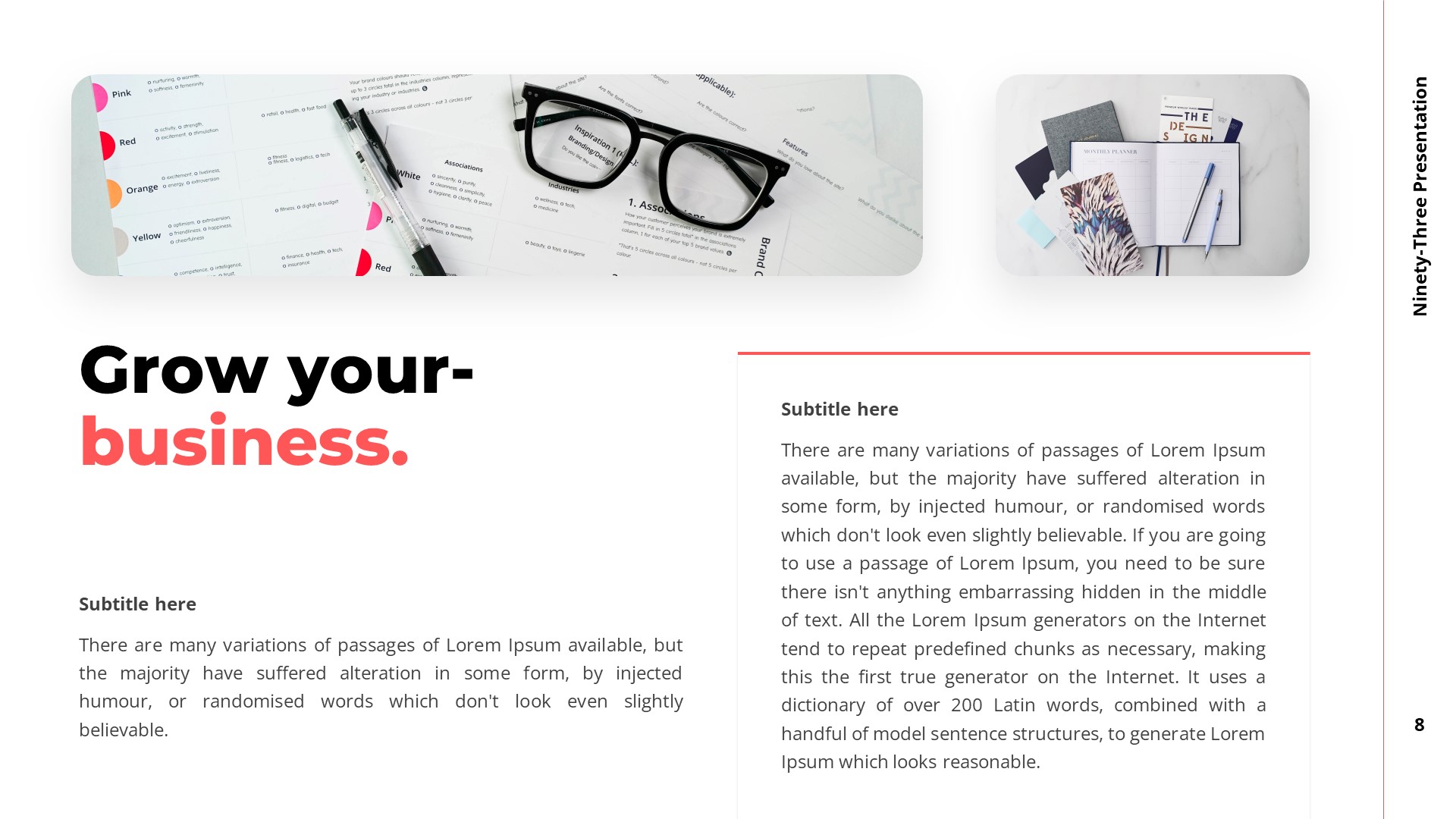 Ninety-Three Keynote Template, Presentation Templates | GraphicRiver