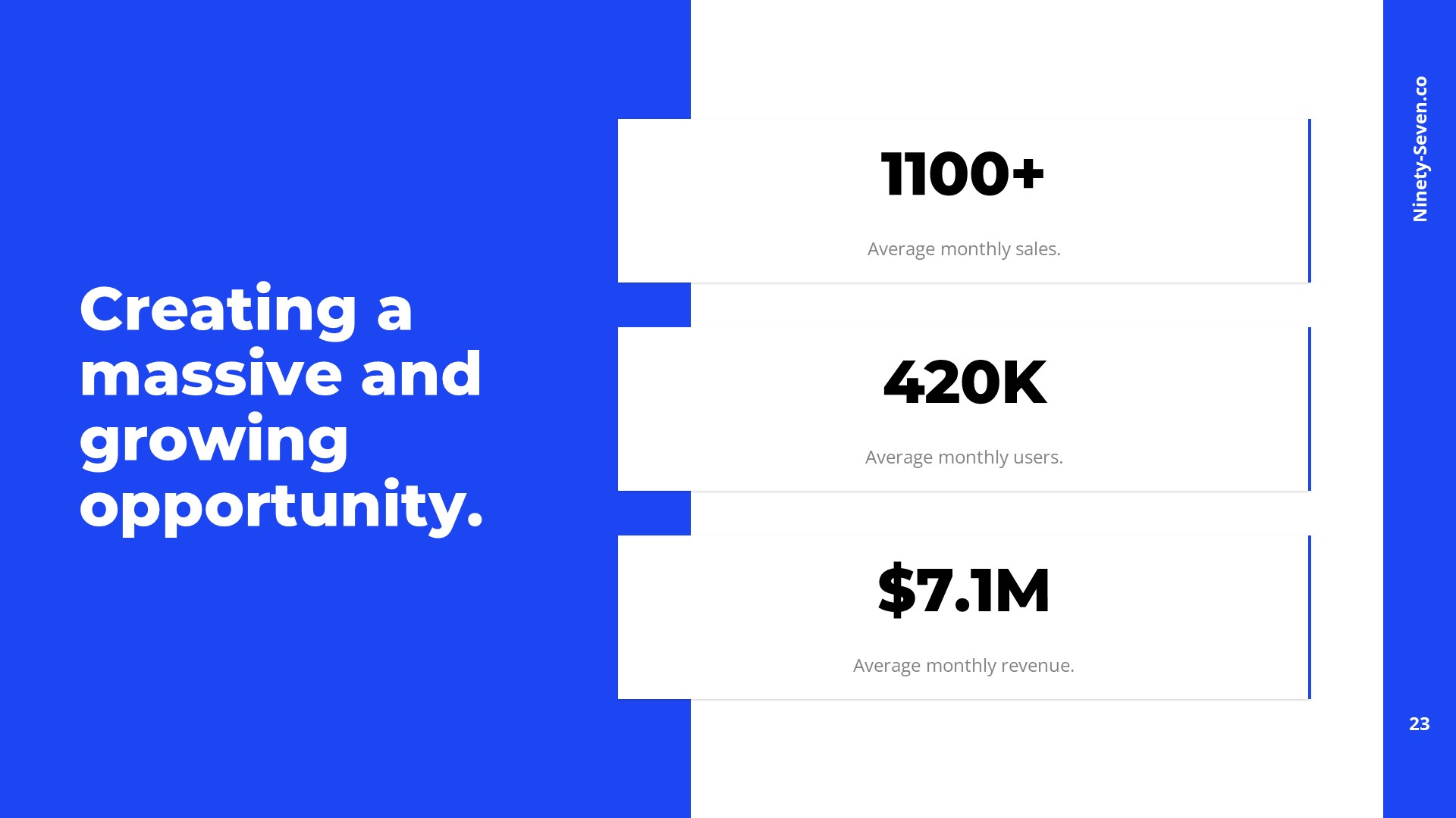 Ninety-Seven PowerPoint Template, Presentation Templates | GraphicRiver