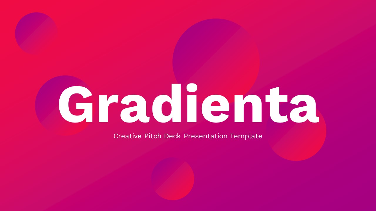 Gradienta - Creative Gradient Google Slides Template, Presentation ...