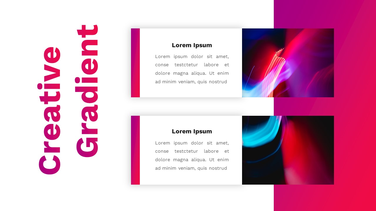 Gradienta - Creative Gradient Google Slides Template, Presentation ...