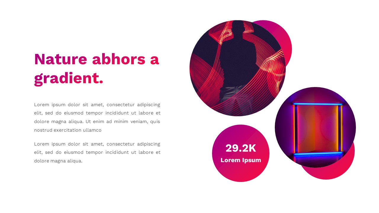 Gradienta - Creative Gradient Google Slides Template by Sanstive ...