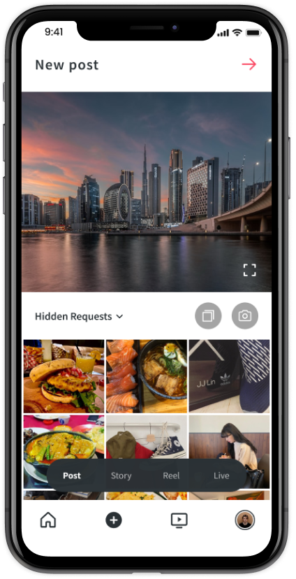 Chatgram - Instagram Clone Flutter Mobile App Template | Android & iOS UI Kit by idea2code_infotech