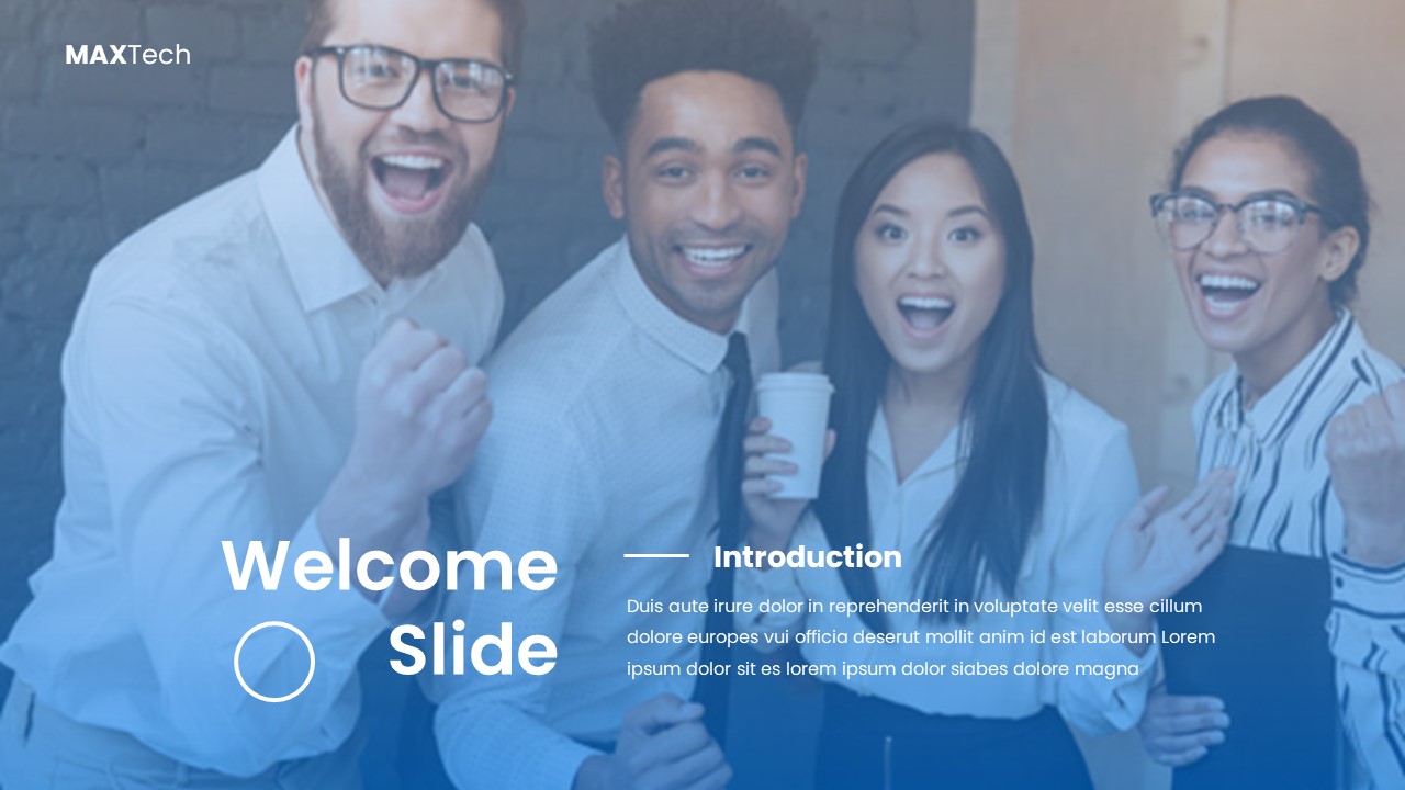 MaxTech - Business Presentation Keynote Template, Presentation Templates