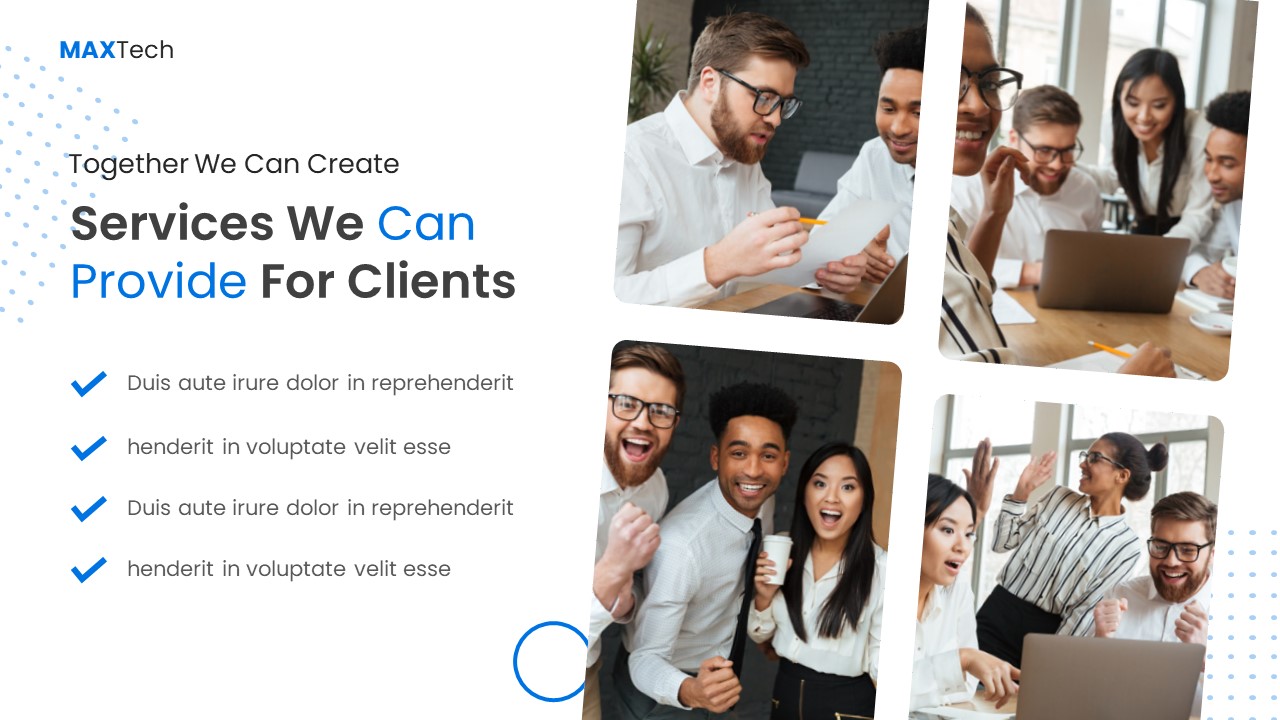 MaxTech - Business Presentation Keynote Template, Presentation Templates