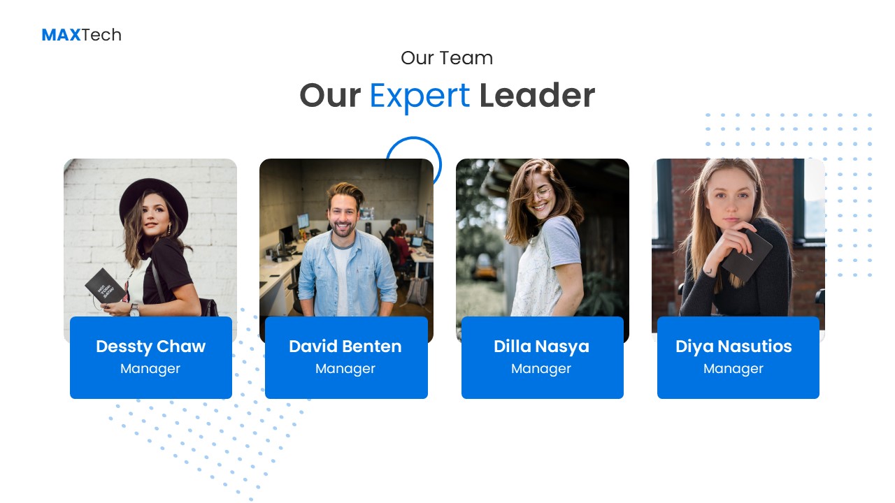 MaxTech - Business Presentation Keynote Template, Presentation Templates