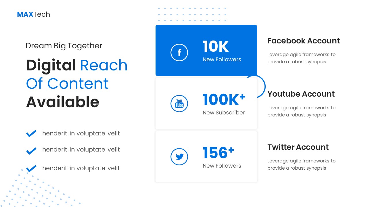 MaxTech - Business Presentation Keynote Template, Presentation Templates