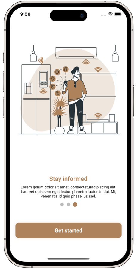Smart Home App Template Iot App Home Control App Home Automation App Flutter
