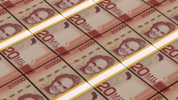 Costa Rica Banknotes Money / Costa Rican colón / Currency / CRC - 20 ...