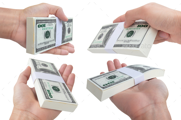 Hand giving money Stock Photo by osbmxhouse | PhotoDune