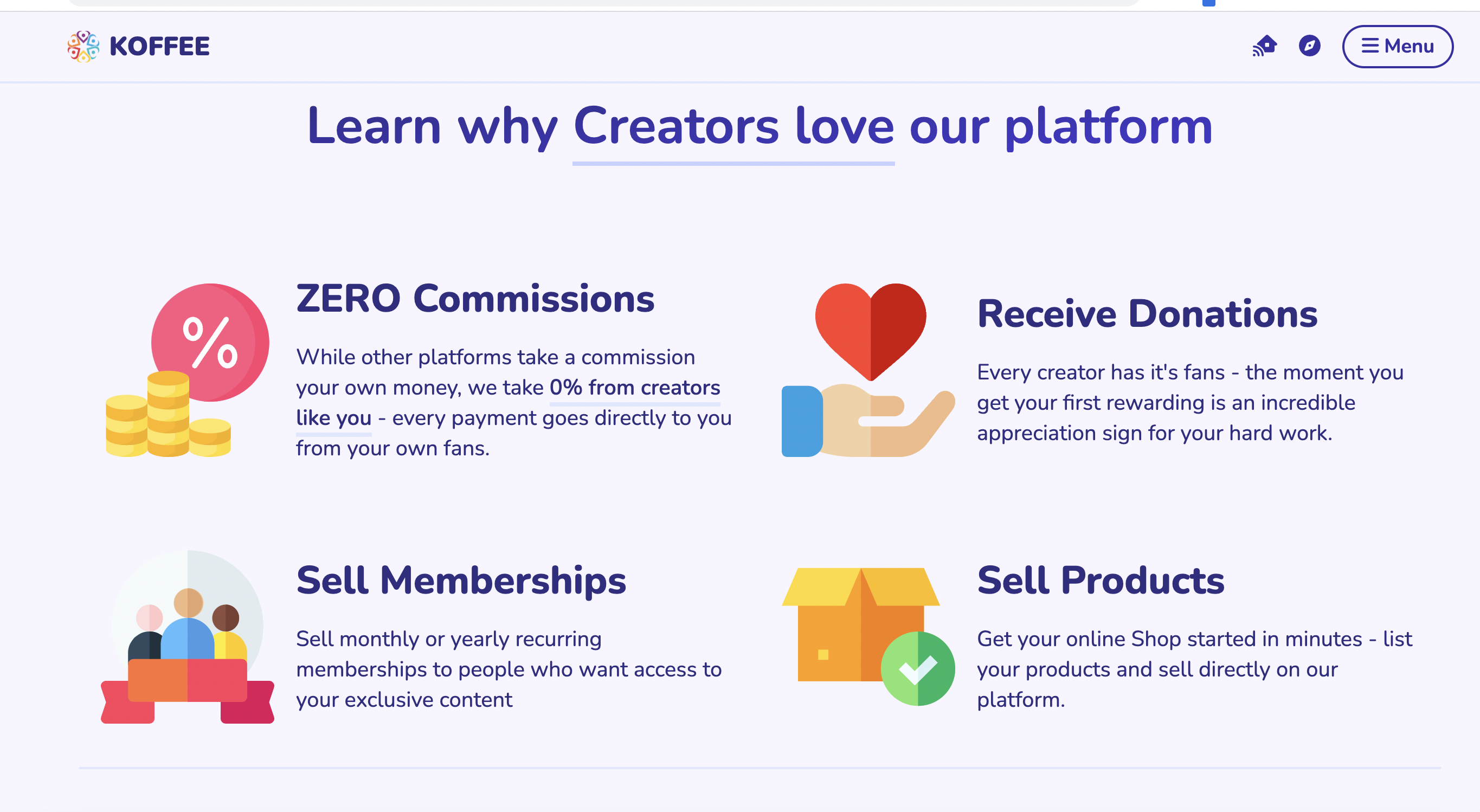 Koffee Fans - Saas Platform for Content Creators by crivion | CodeCanyon