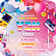 Y2K Vibes Flyer, Print Templates | GraphicRiver