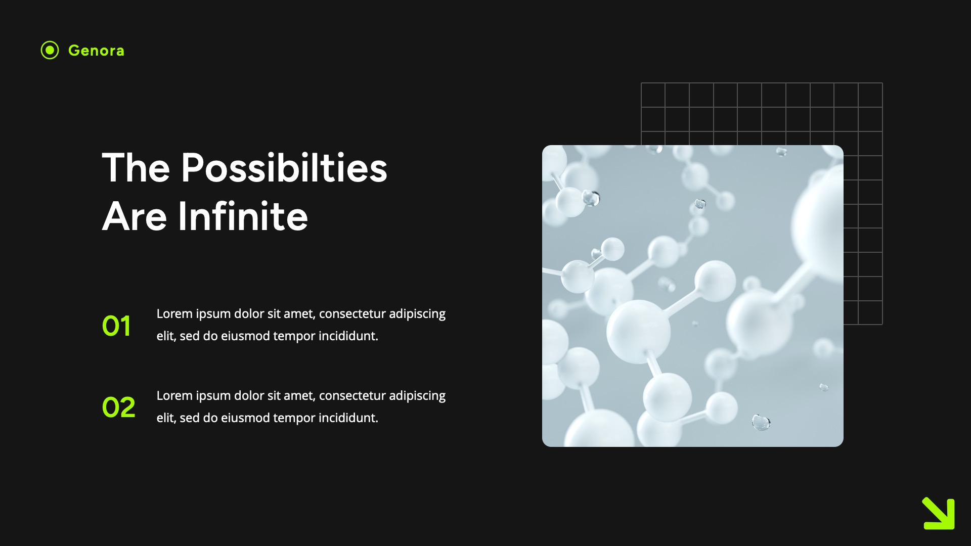 Genora - Metaverse Presentation Template Keynote, Presentation Templates