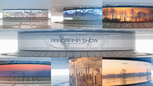 3D Panorama | Sci-Fi Video Displays, Premiere Pro Templates | VideoHive