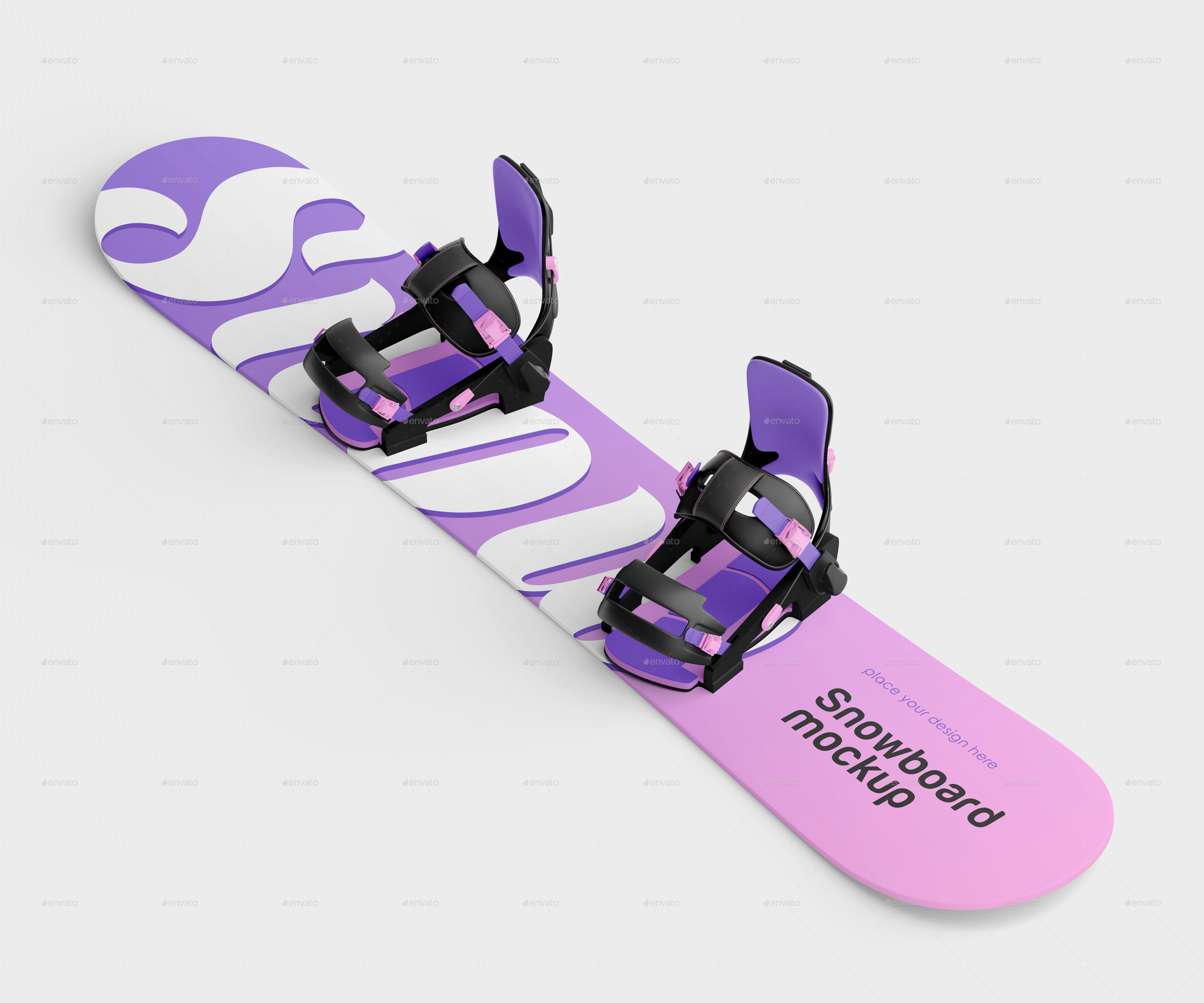 Snowboard Mockup Set, Graphics | GraphicRiver