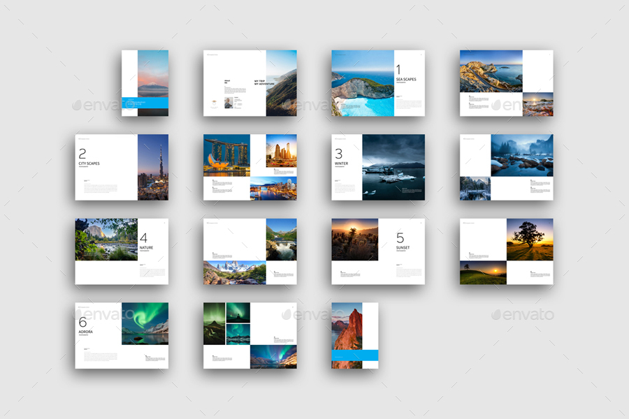 PSD Photography Portfolio, Print Templates | GraphicRiver