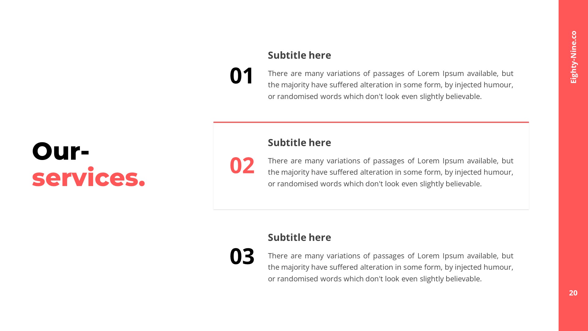 Eighty-Nine Keynote Template, Presentation Templates | GraphicRiver