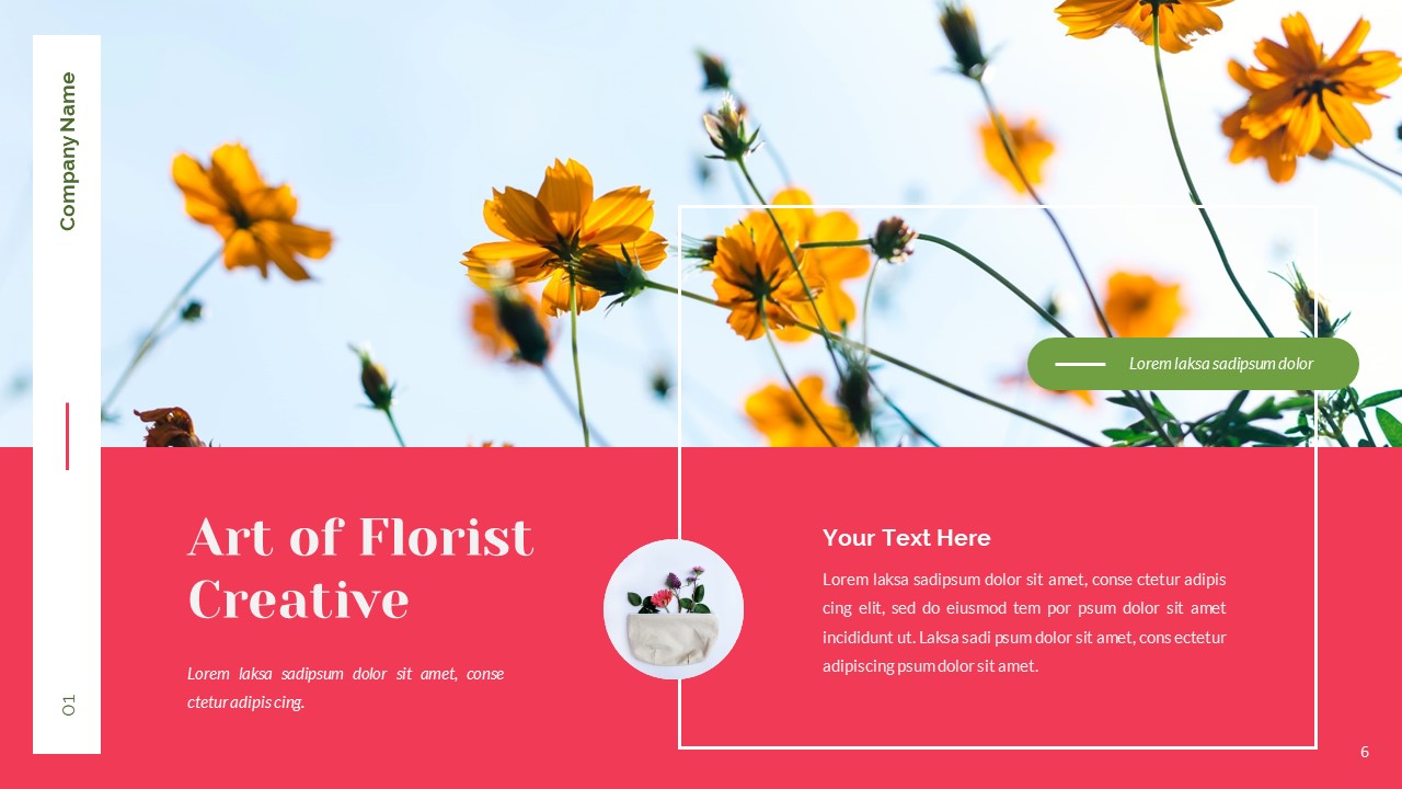 Flowerist - Florist Fine Art Business Presentation Google Slides ...