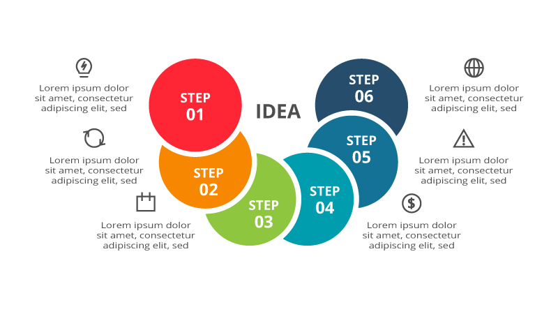 Step Animated Infographics by Infographics_project | GraphicRiver