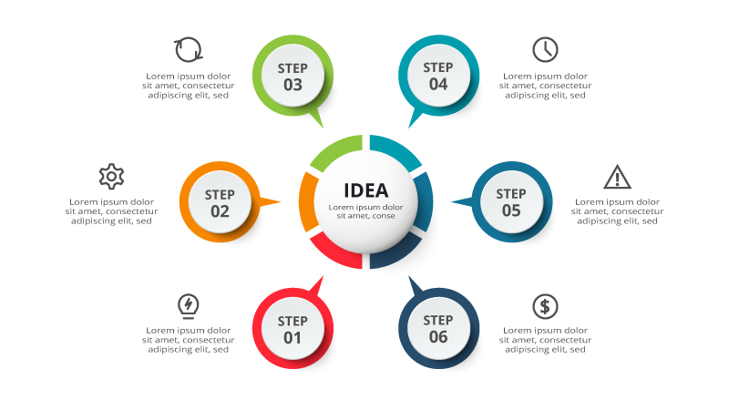 Step Animated Infographics by Infographics_project | GraphicRiver
