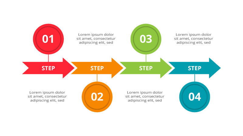 Step Animated Infographics by Infographics_project | GraphicRiver