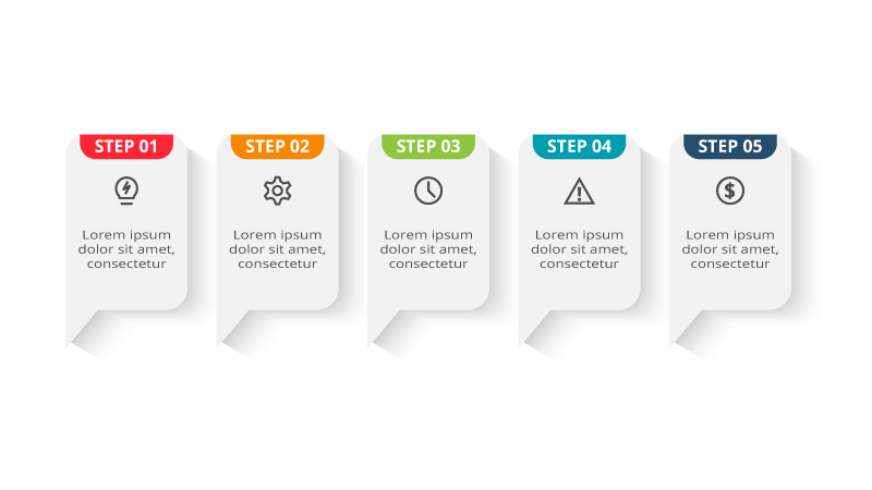 Step Animated Infographics by Infographics_project | GraphicRiver