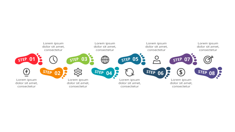 Step Animated Infographics by Infographics_project | GraphicRiver