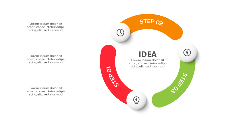 Step Animated Infographics by Infographics_project | GraphicRiver