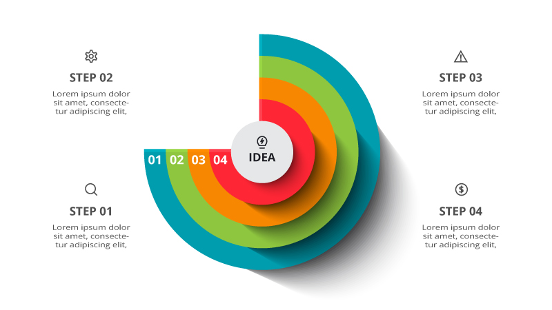 Step Animated Infographics by Infographics_project | GraphicRiver