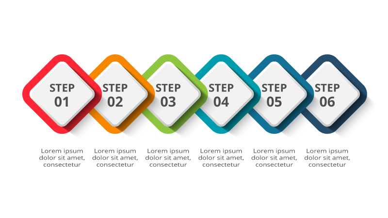 Step Animated Infographics by Infographics_project | GraphicRiver