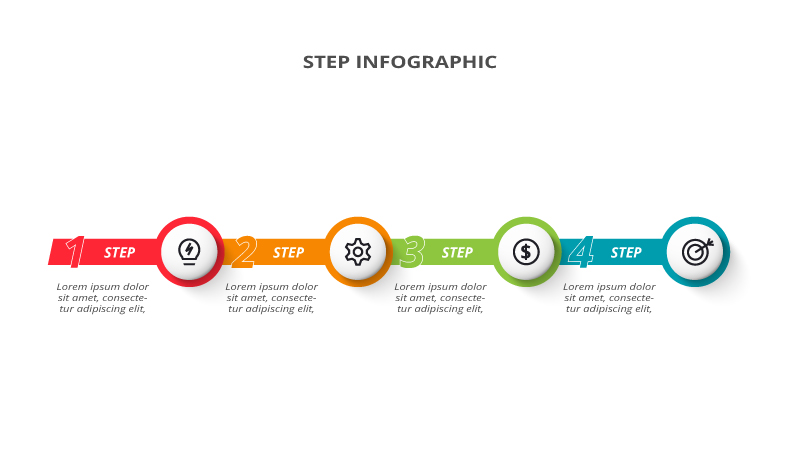 Step Animated Infographics by Infographics_project | GraphicRiver