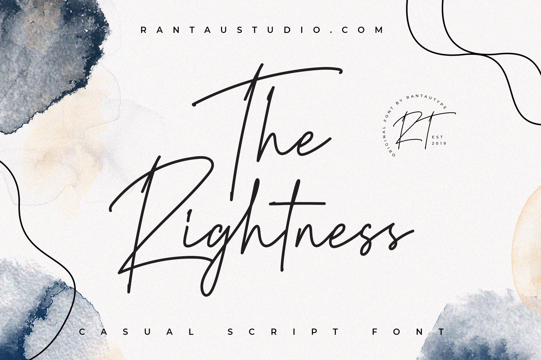The Rightness, Fonts | GraphicRiver