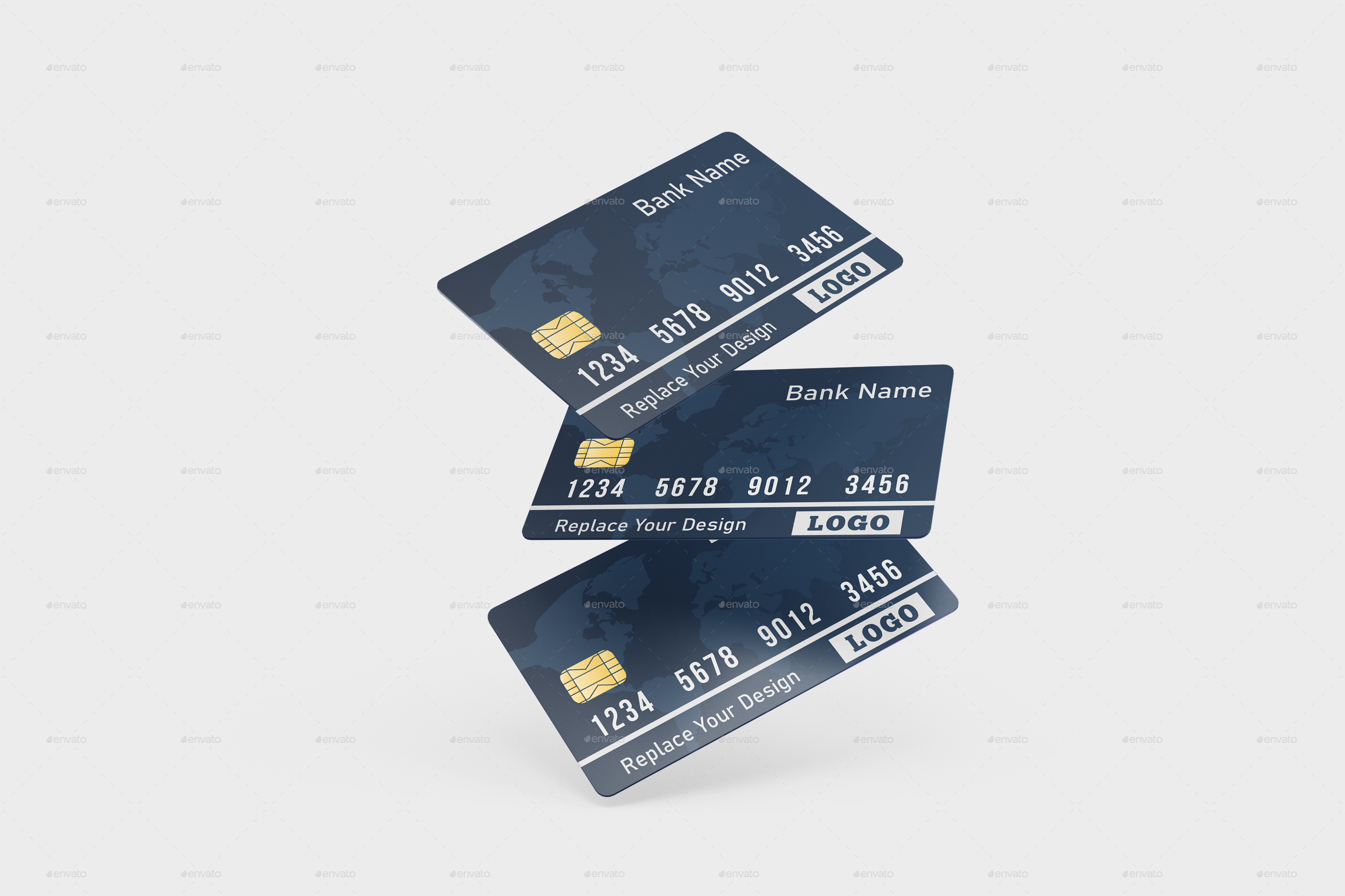Plastic Card Mockup, Graphics | GraphicRiver