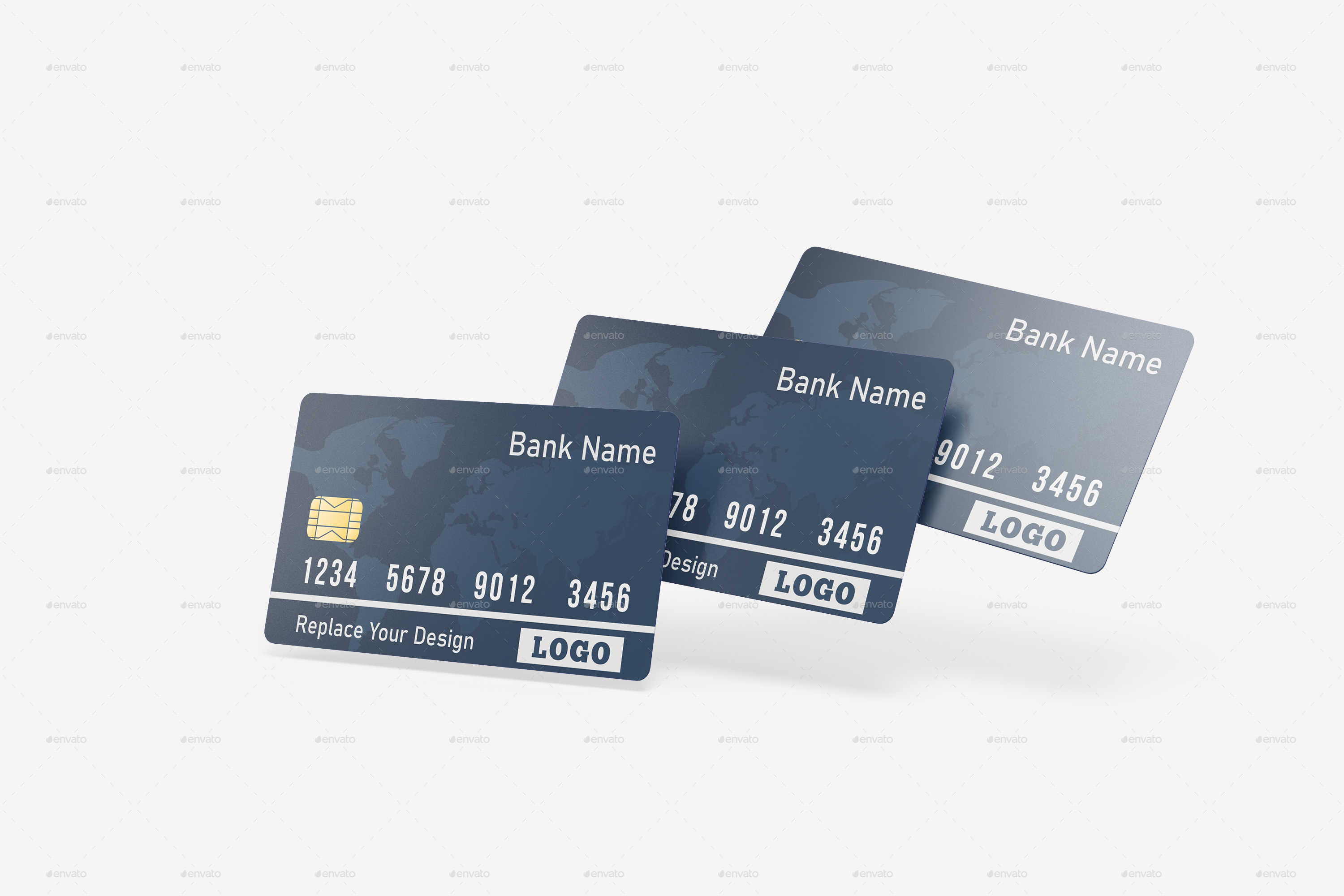 Plastic Card Mockup, Graphics | GraphicRiver