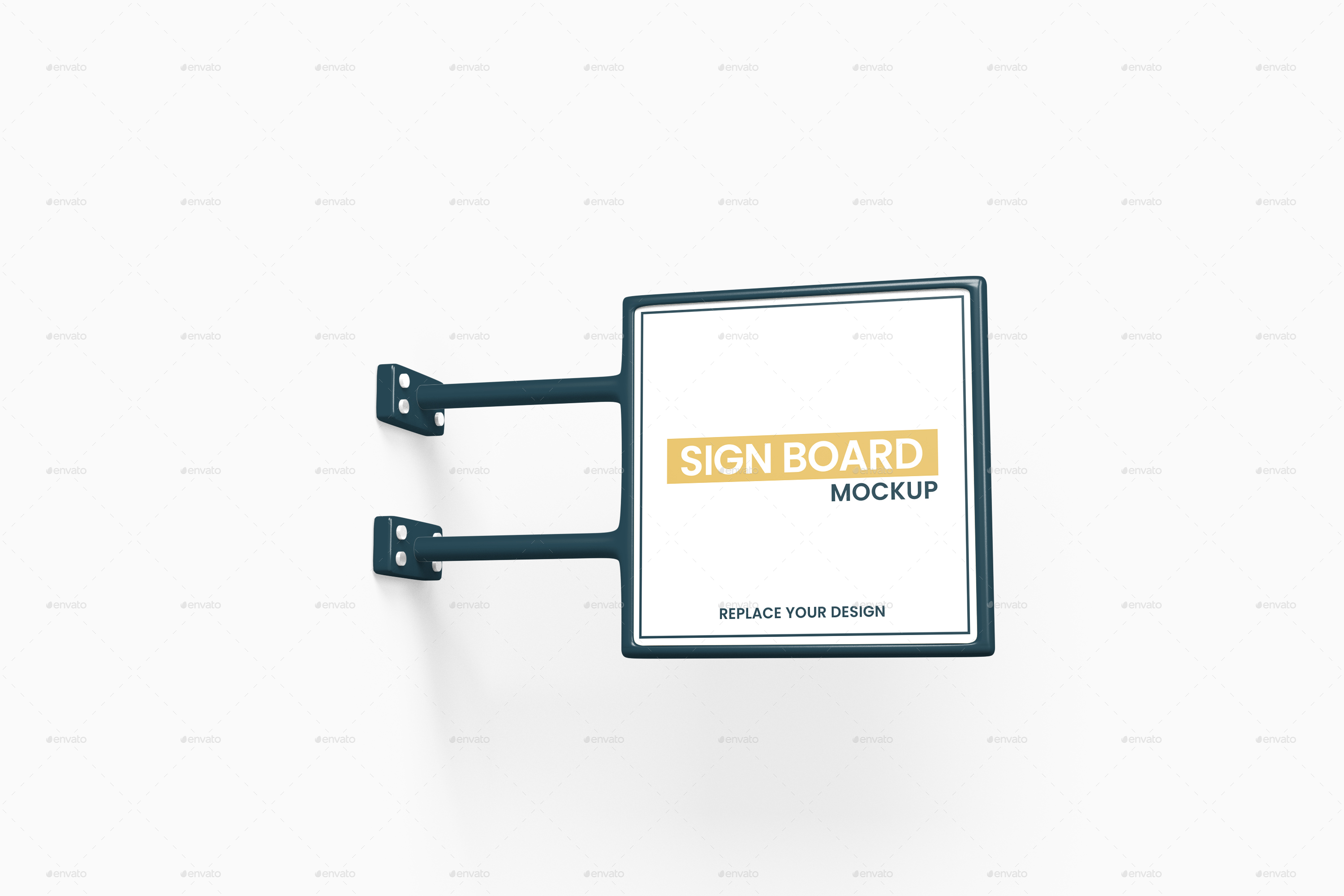 Sign Board Mockup, Graphics | GraphicRiver