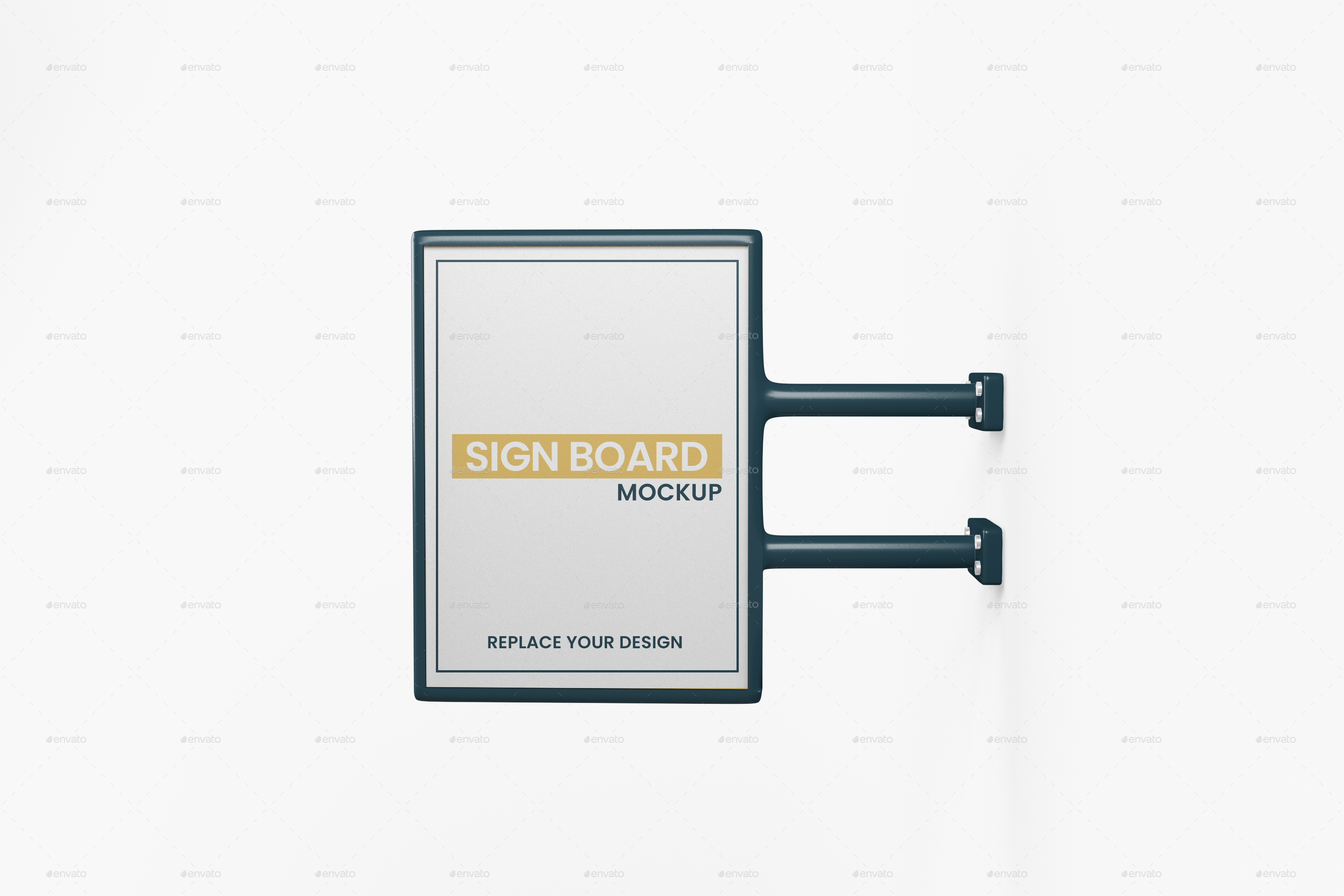 Sign Board Mockup, Graphics | GraphicRiver