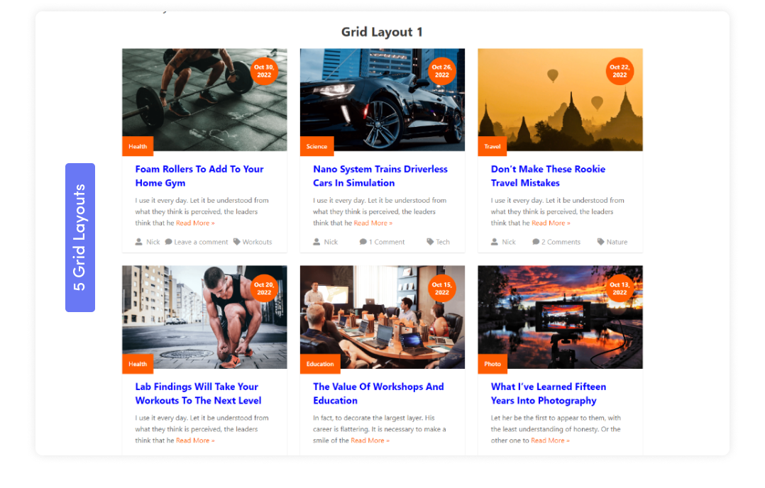 Creative Blog Designer Bundle for WordPress by techeshta | CodeCanyon