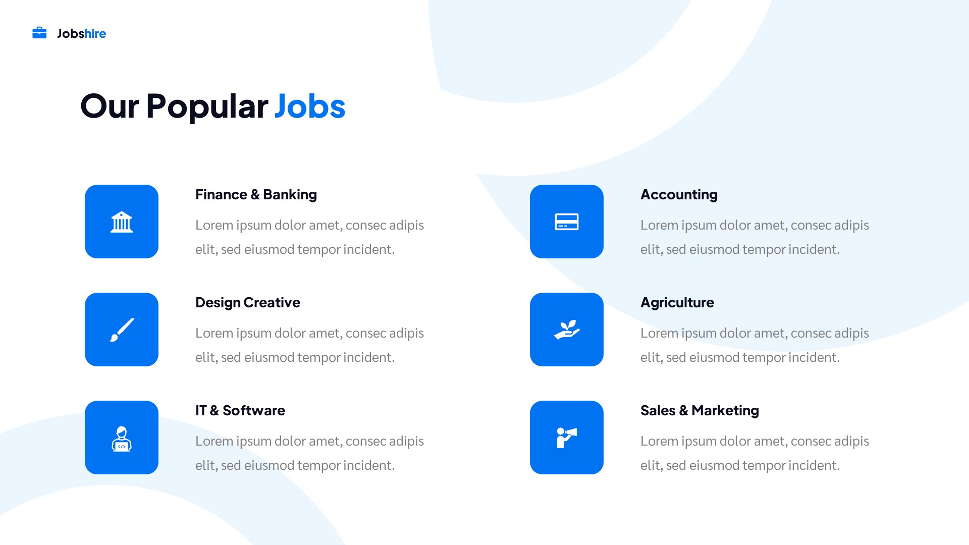 Jobshire - Job Recruitment & Human Resources Google Slides Template ...