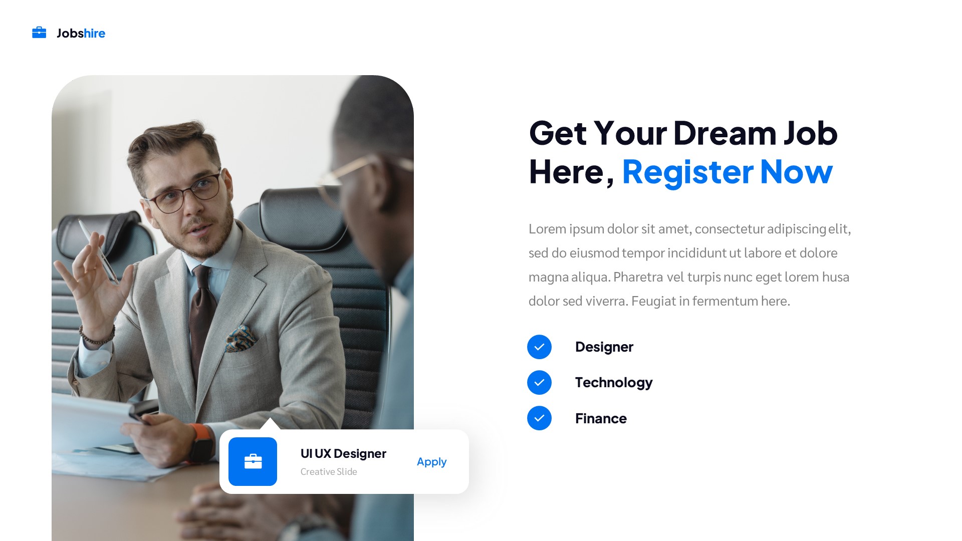 Jobshire - Job Recruitment & Human Resources Google Slides Template ...