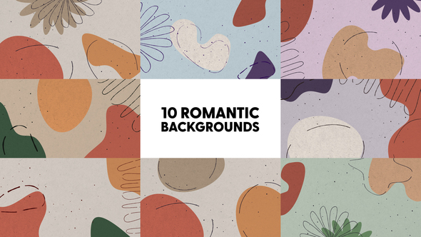 Romantic Backgrounds by GiraffeMotionStudio | VideoHive
