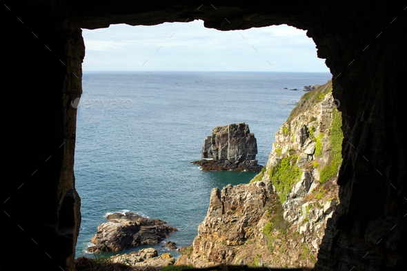 Window in the rock, Sark Stock Photo by hazelwright | PhotoDune