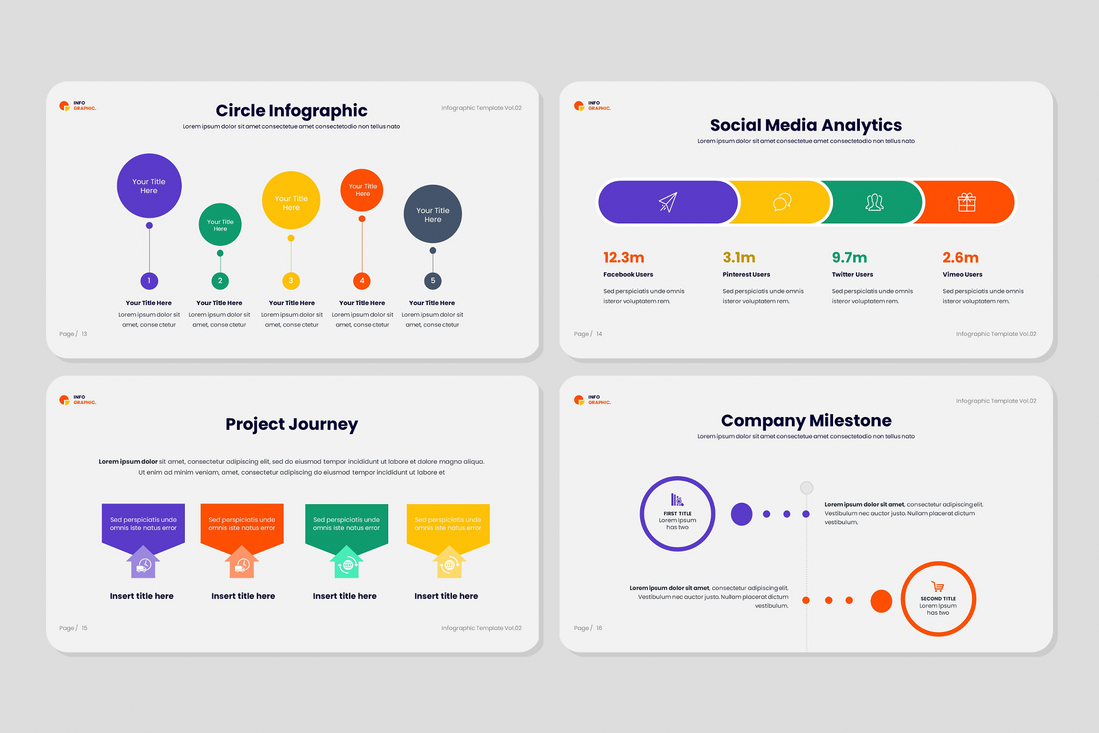 Infographic Vol.02 Powerpoint Template, Presentation Templates ...