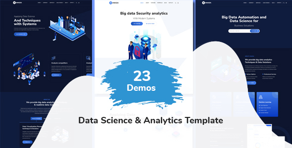 Anada - Data Science & Analytics Template by validthemes | ThemeForest