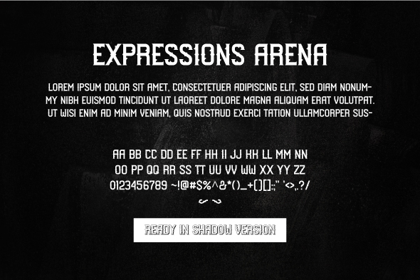 Arena - Gothic Font, Fonts | GraphicRiver