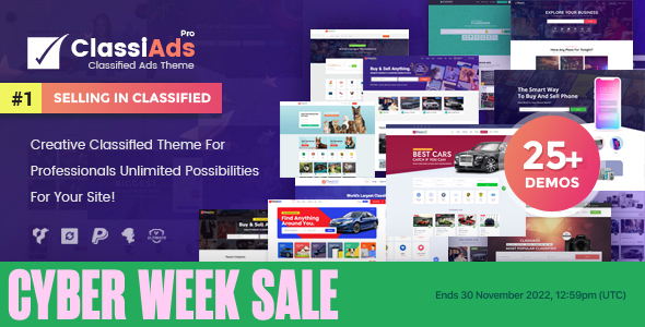 Classiads - Classified Ads WordPress Theme by designinvento | ThemeForest