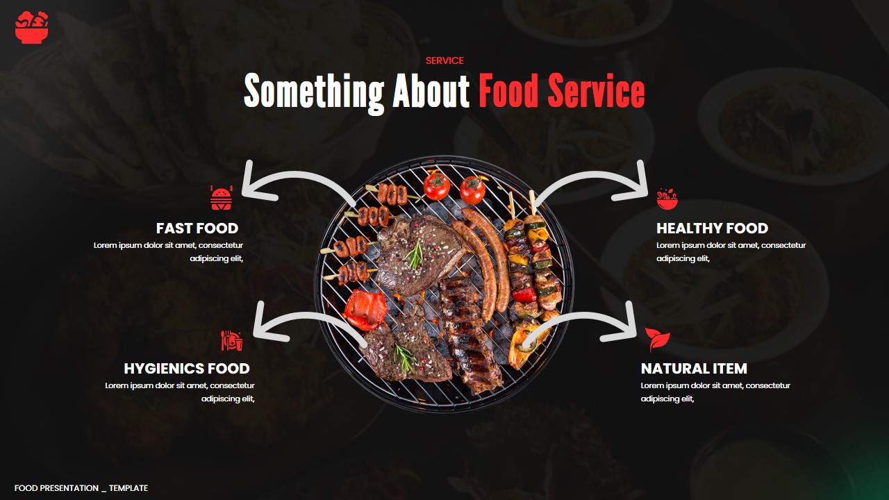 Food & Restaurant Powerpoint Template, Presentation Templates ...