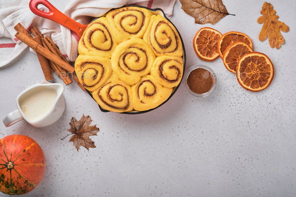 Cinnamon rolls or cinnabon homemade recipe raw dough preparation sweet ...