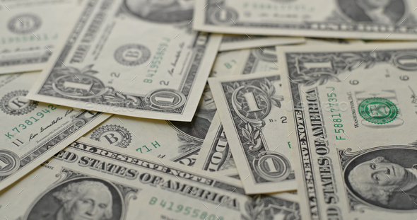Stack of USD banknote Stock Photo by leungchopan | PhotoDune