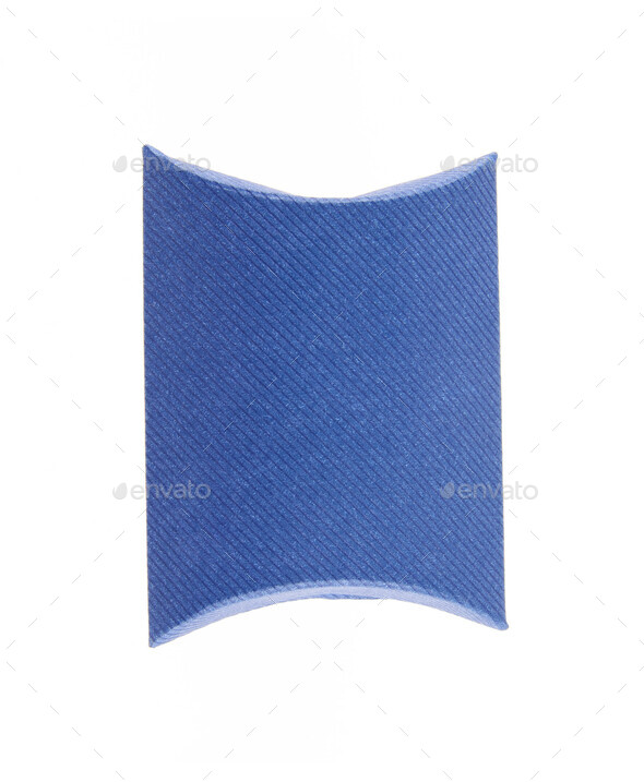 Blank blue box isolated Stock Photo by ozaiachin | PhotoDune