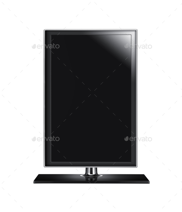 Black graphic computer monitor Stock Photo by ozaiachin | PhotoDune